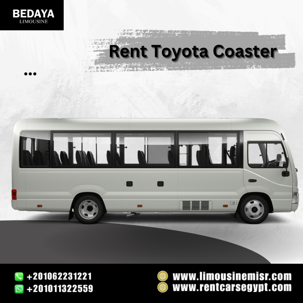 Rent Toyota Coaster for trips | Bedaya Limousine