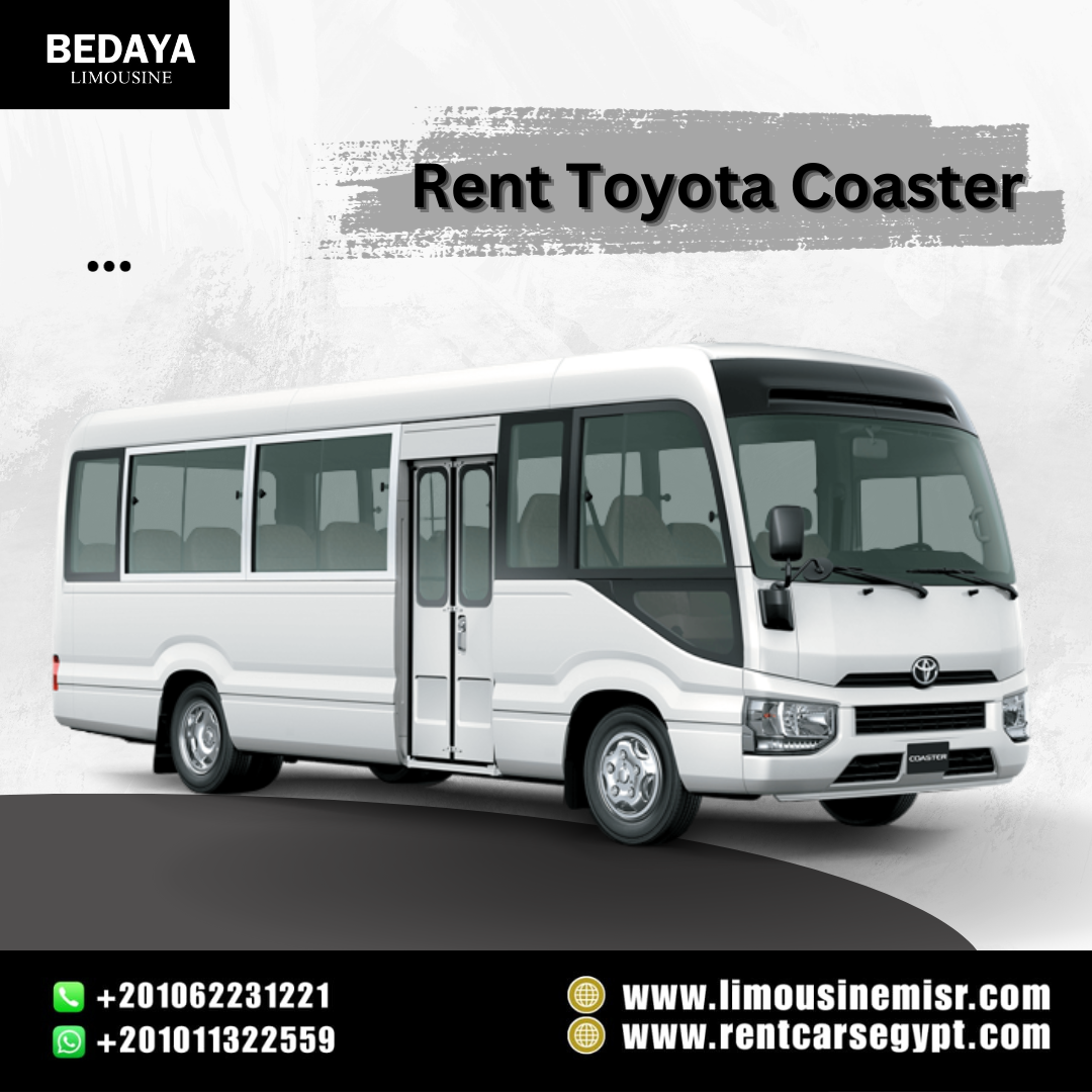 Rent Toyota Coaster for trips | Bedaya Limousine